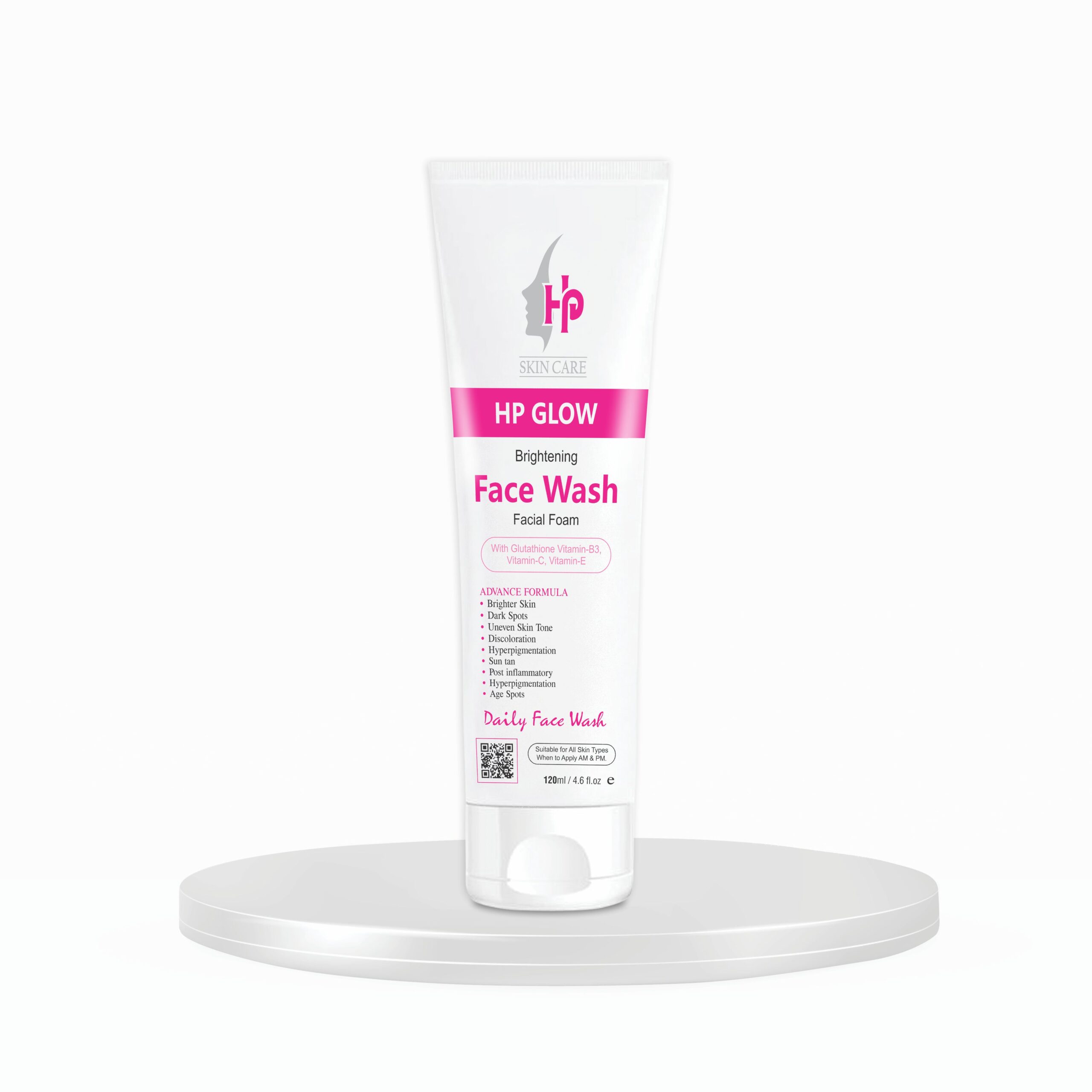 Hp Glow Facewash Skin Whiting Facewash By HP Skin Care - Hassni pharama