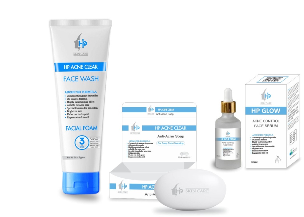 HP Acne Clear Complet Kit By HP Pharma - HP Skin Care