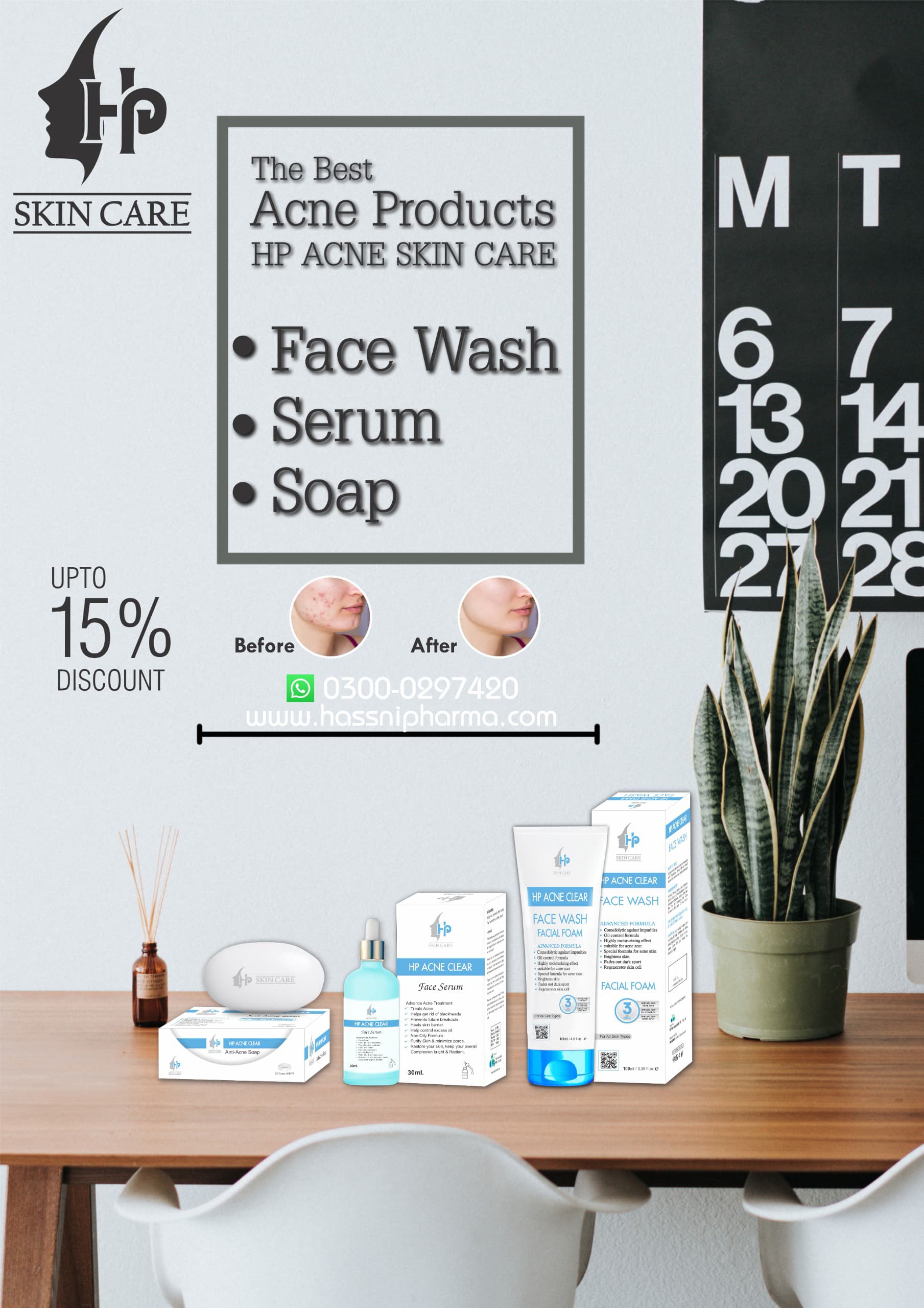 Acne Clear Products Acne Control Products - HP Skin Care